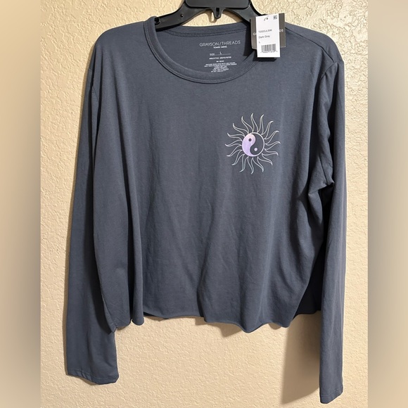 Grayson Threads | Tops | New Yin Yang Crop Top | Poshmark